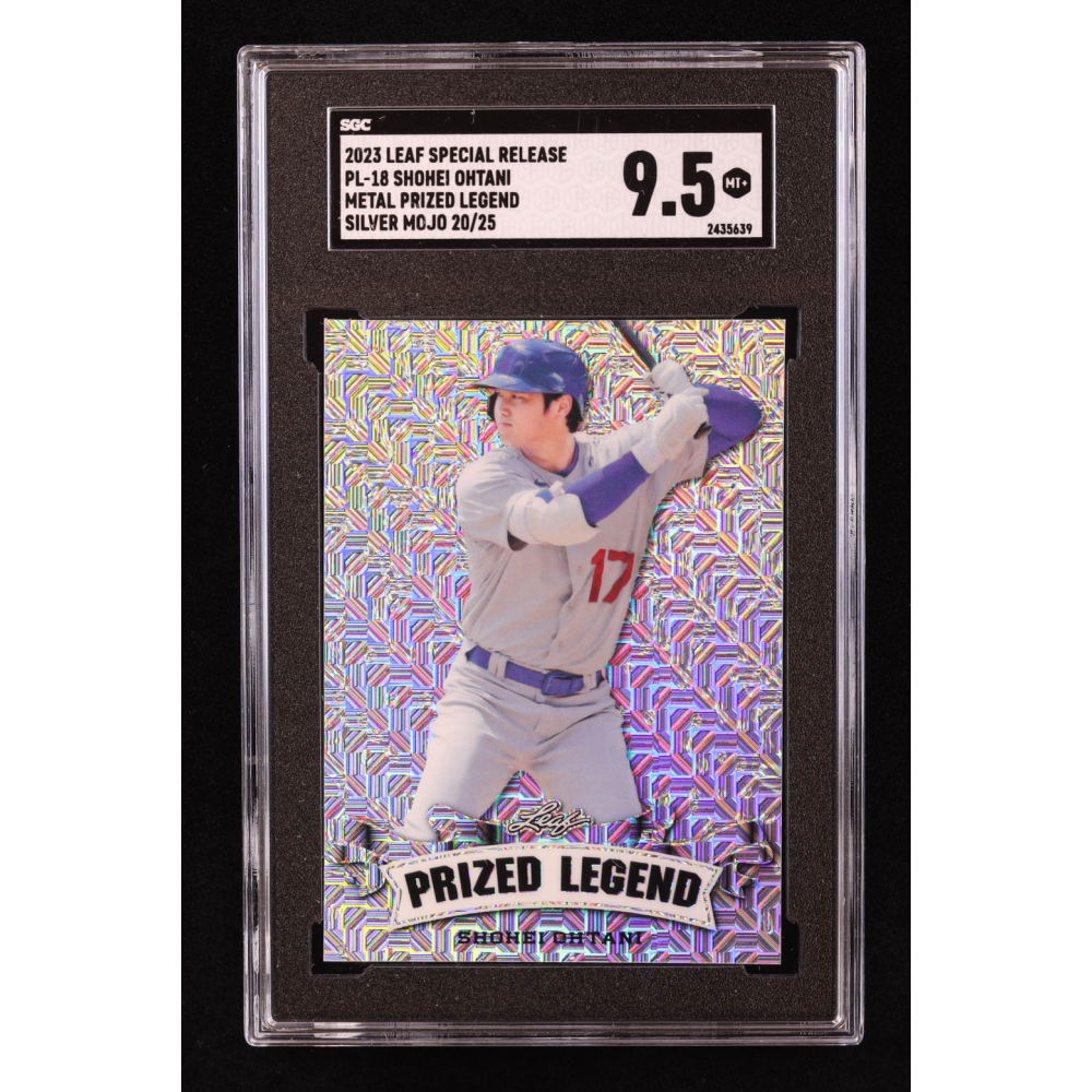 Shohei Ohtani 2023 Leaf Special Release Prized Legend Mojo Silver #PL18 ...