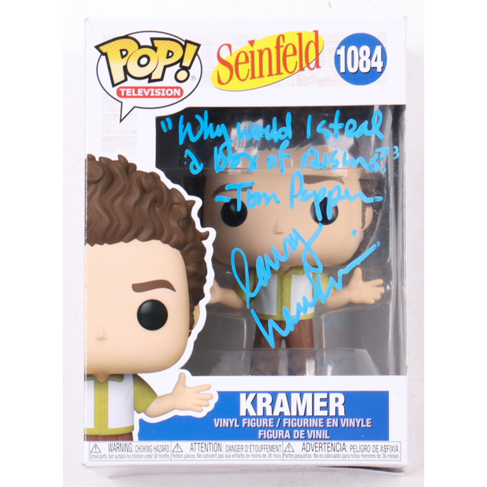 Larry Hankin Signed "Seinfeld" #1084 Kramer Funko Pop! Television Vinyl ...