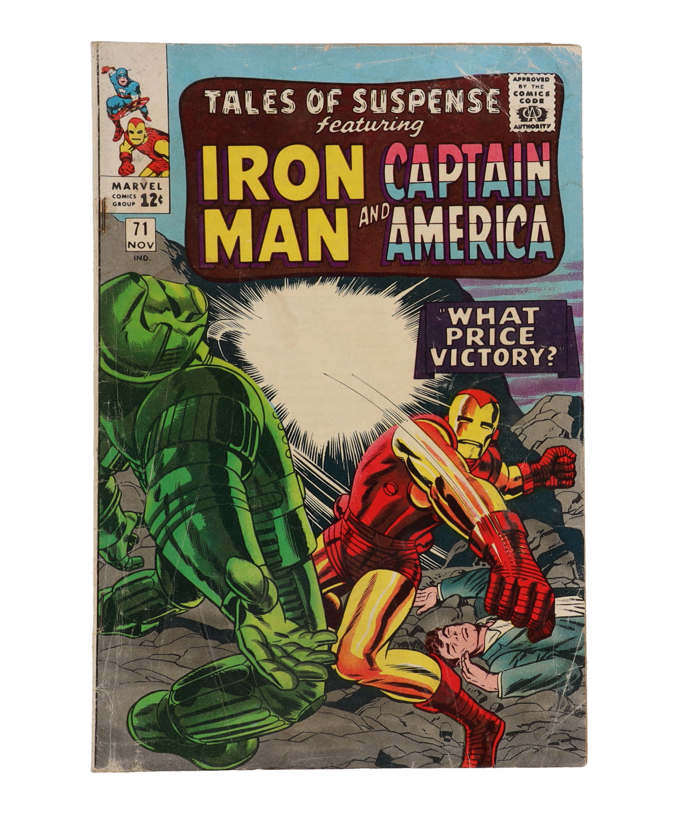 1965 "Tales Of Suspense" Issue #71 Marvel Comic Book | Pristine Auction