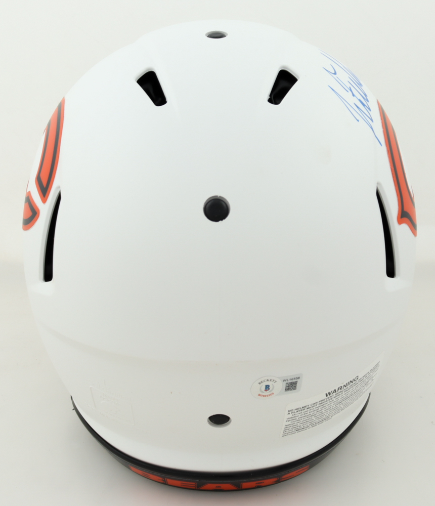 Justin Fields Signed Bears Full-Size On-Field Authentic Lunar Eclipse ...