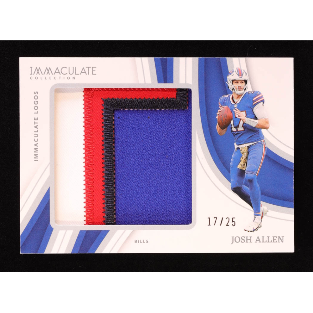 Josh Allen 2023 Immaculate Collection Immaculate Logos #2 #17/25 ...