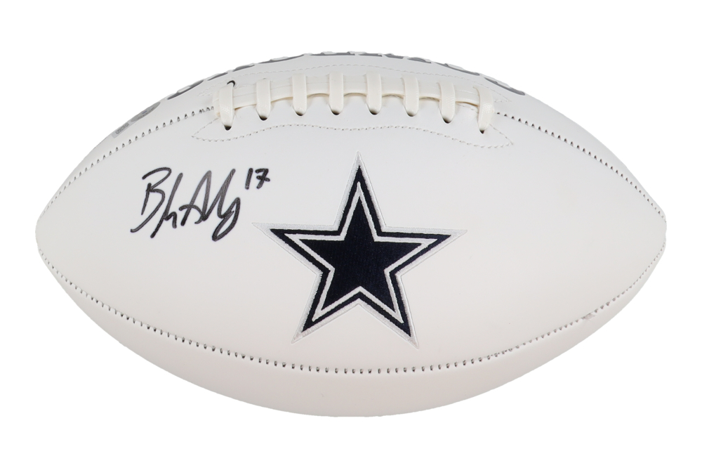 Brandon Aubrey Signed Cowboys Logo Football (Beckett) | Pristine Auction