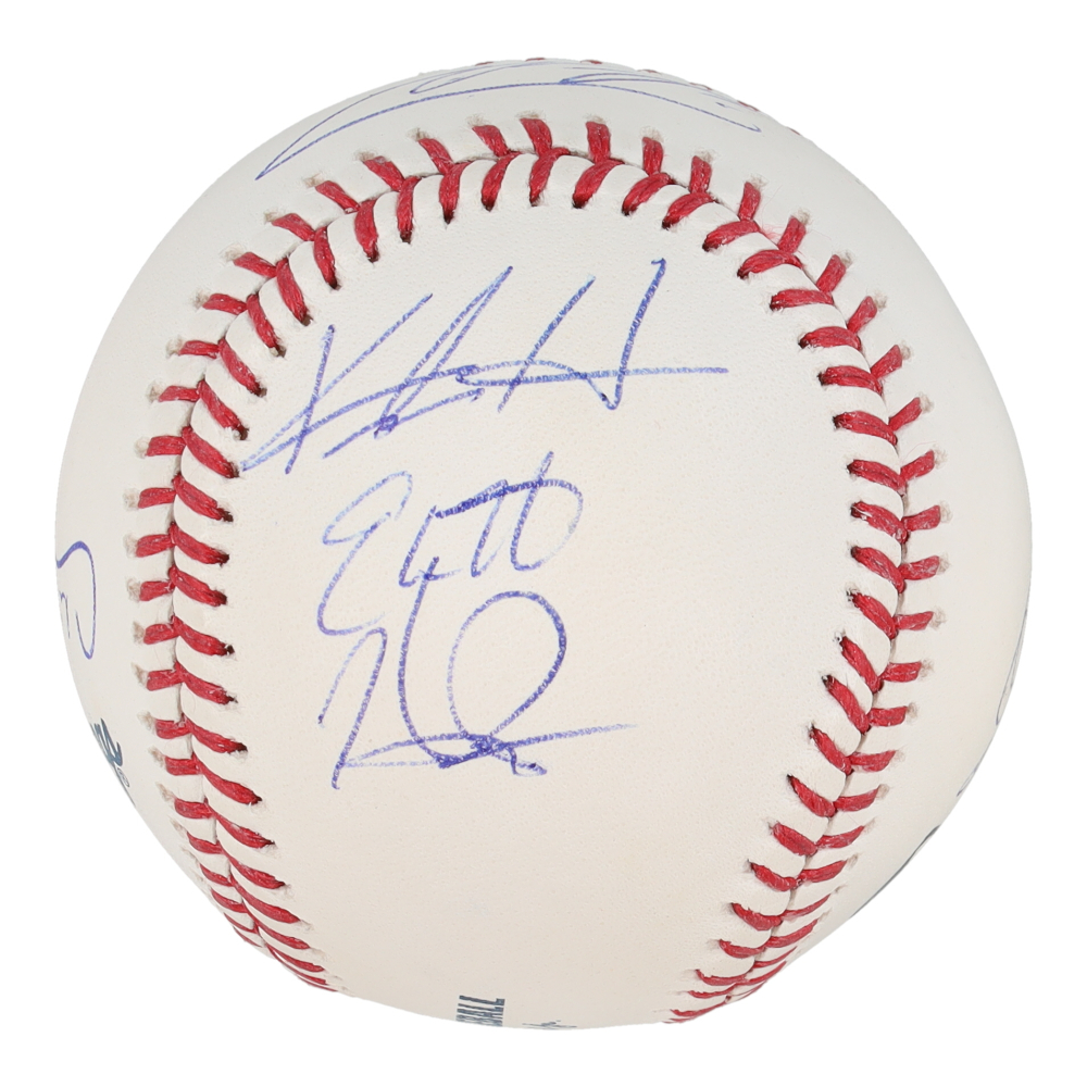 OML Baseball Signed by (6) with Cole Tucker, Cavan Biggio, Evan White ...