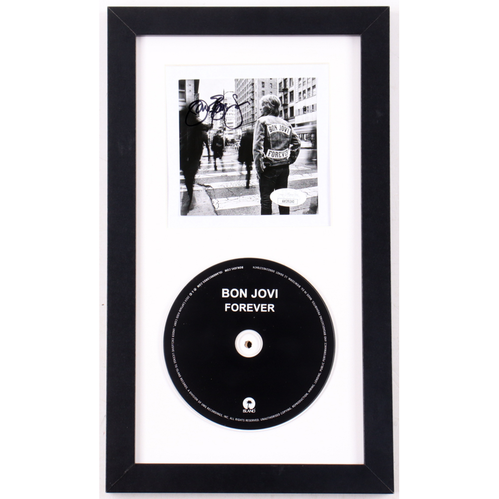 Jon Bon Jovi Signed Custom Framed Jon Bon Jovi Signed Custom Framed