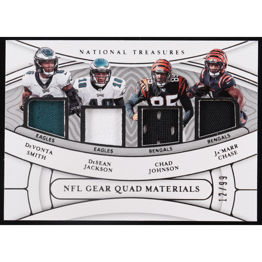 Chad Johnson / DeSean Jackson / DeVonta Smith / Ja'Marr Chase 2021 ...