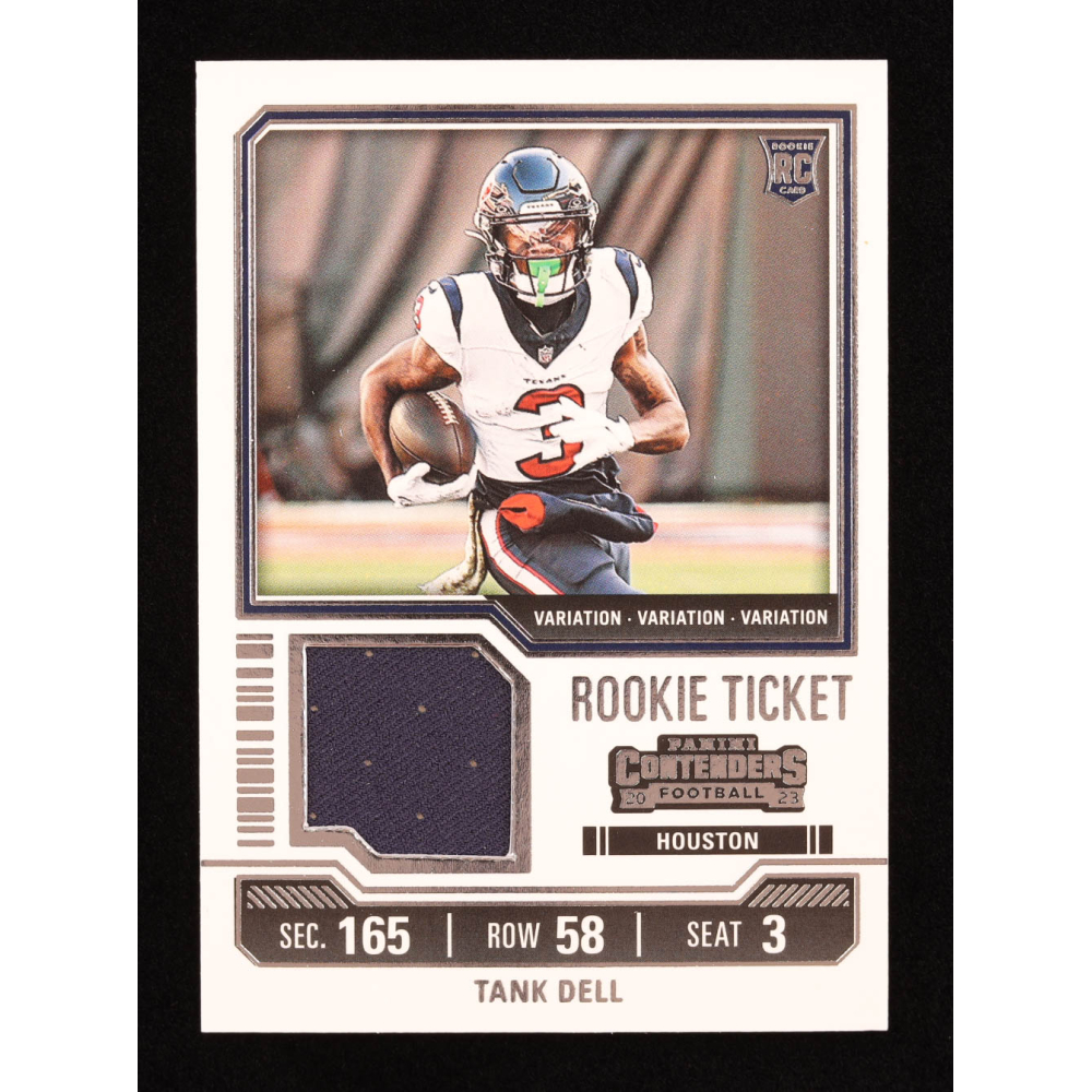 Tank Dell 2023 Panini Contenders Rookie Ticket Swatches Variations #26 ...