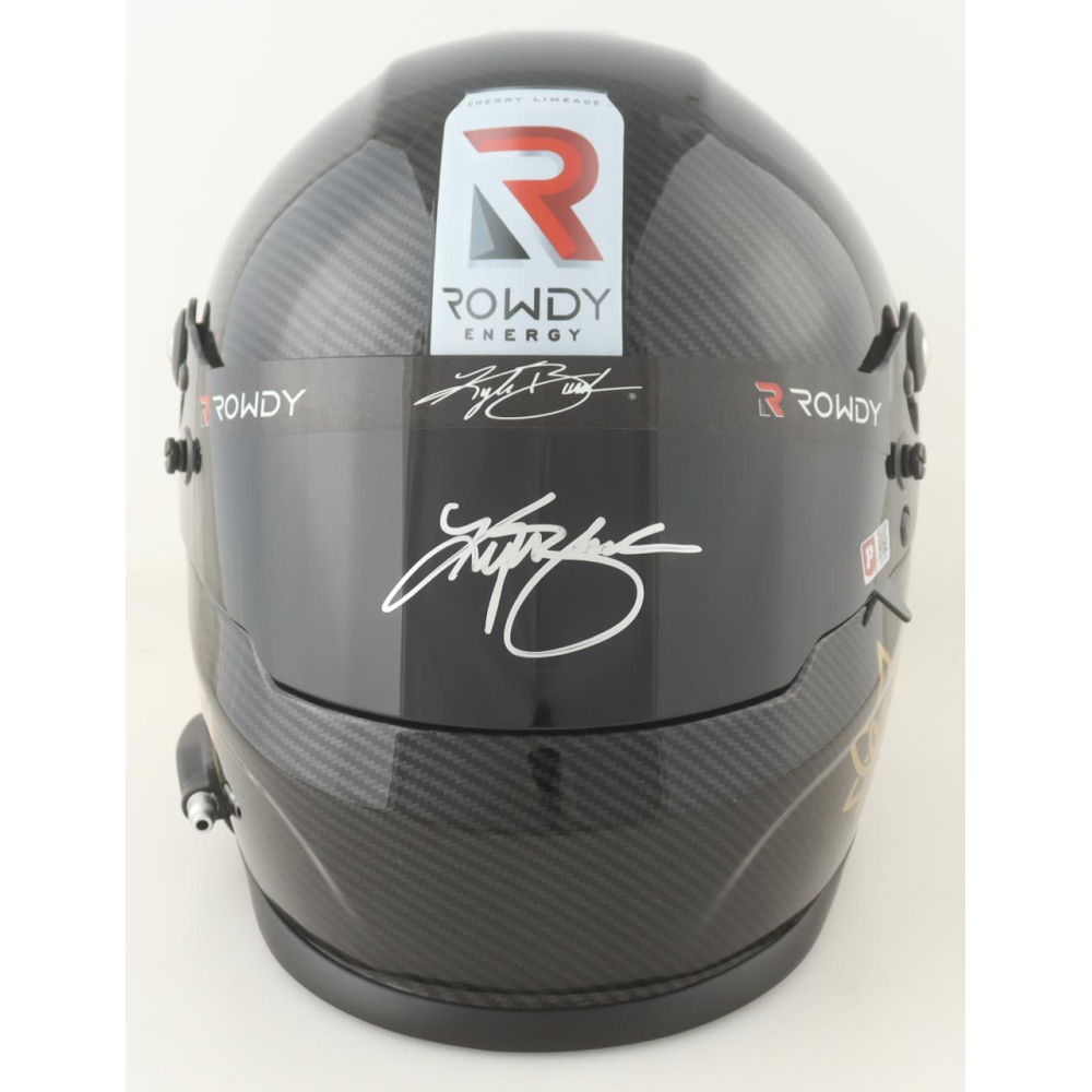 Kyle Busch Signed NASCAR Rowdy Energy | 3CHI Full-Size Helmet (PA ...