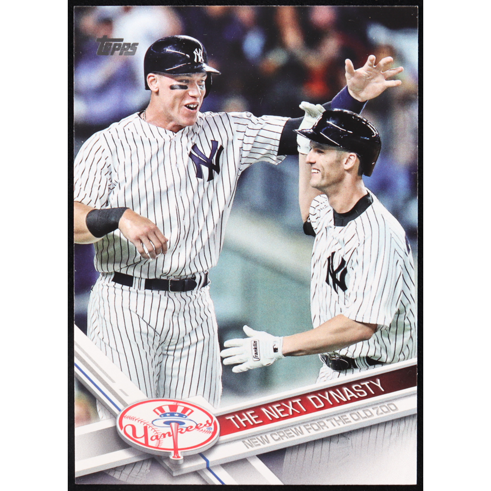 Aaron Judge / Greg Bird 2017 Topps Update #US148 / The Next Dynasty ...