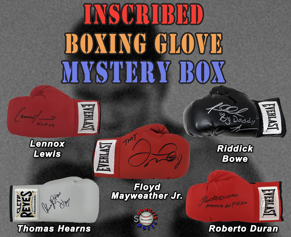 Boxing Glove Signed & INSCRIBED Mystery Box - Series 14 (Limited to 100 ...