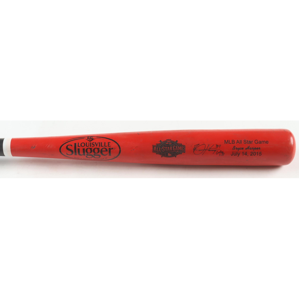 Bryce Harper Signed Louisville Slugger 2015 MLB All-Star Game Baseball ...