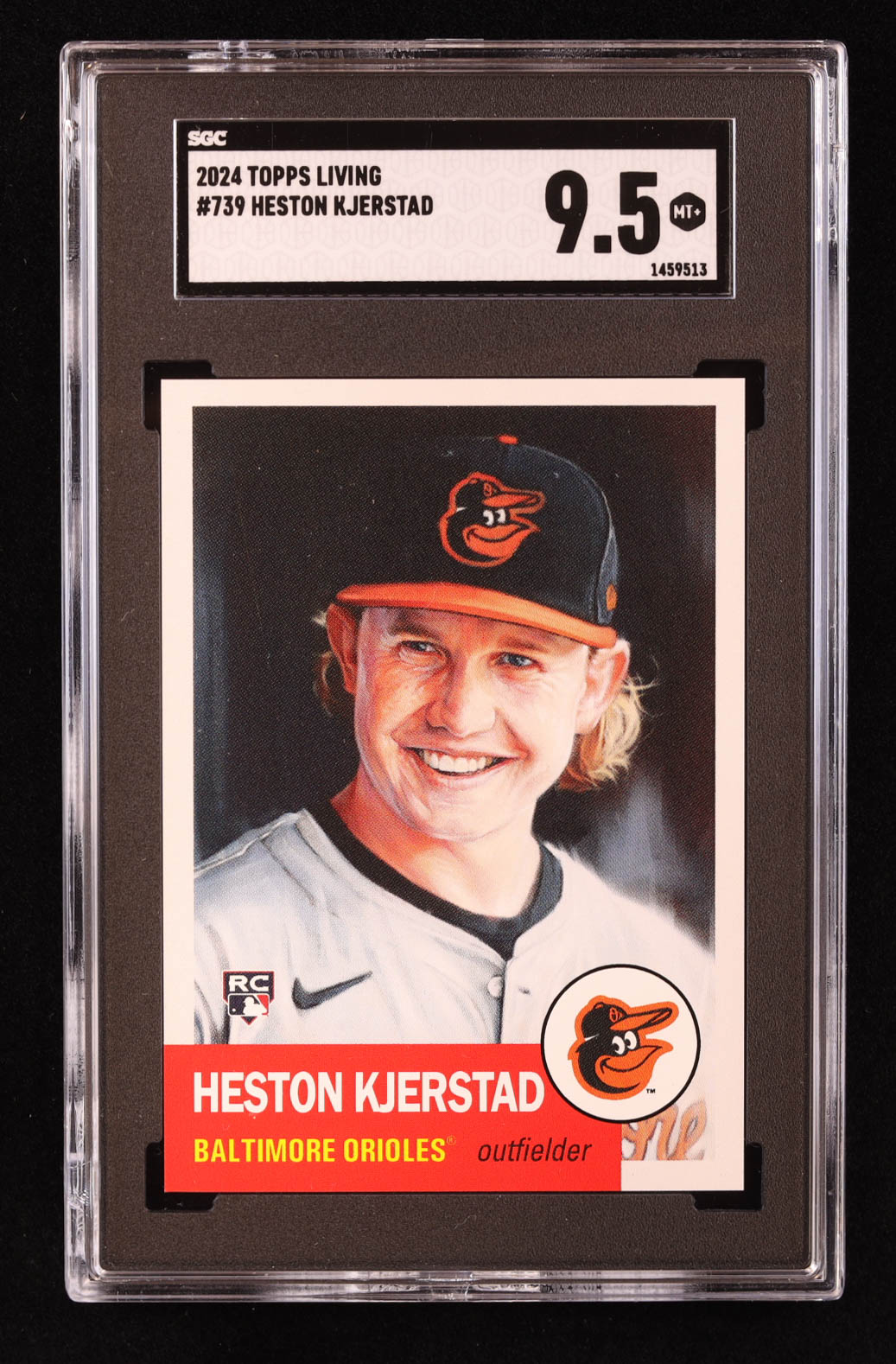 Heston Kjerstad 2024 Topps Living #739 RC (SGC 9.5) | Pristine Auction
