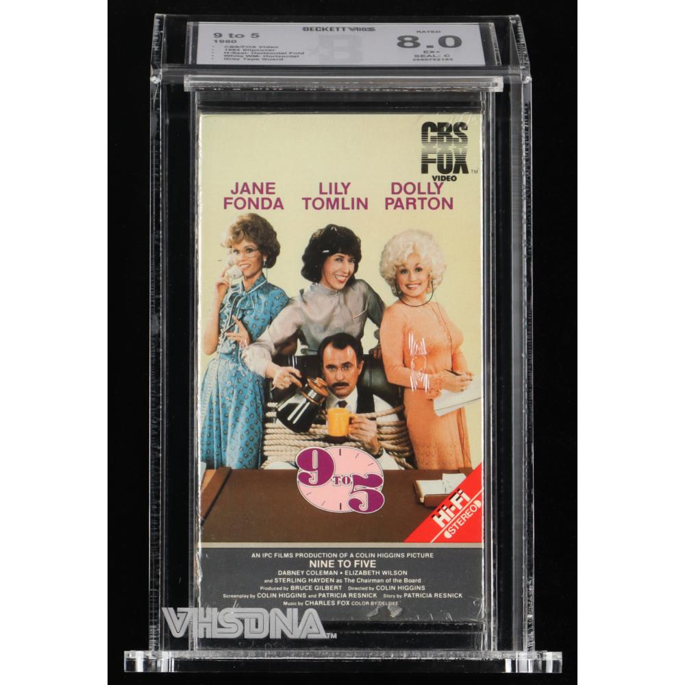 1980 "9 to 5" Factory Sealed VHS Tape (Beckett 8) | Pristine Auction