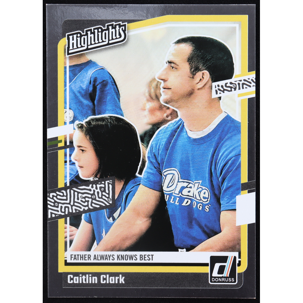 Caitlin Clark 2024 Panini Caitlin Clark Collection Donruss Highlights ...