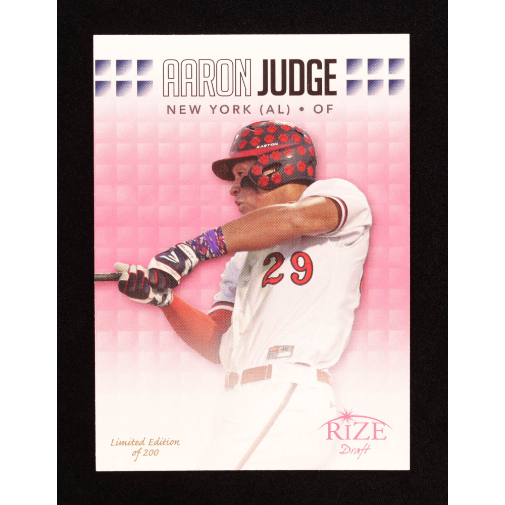 Aaron Judge 2013 Rize Draft Pink #36 RC | Pristine Auction