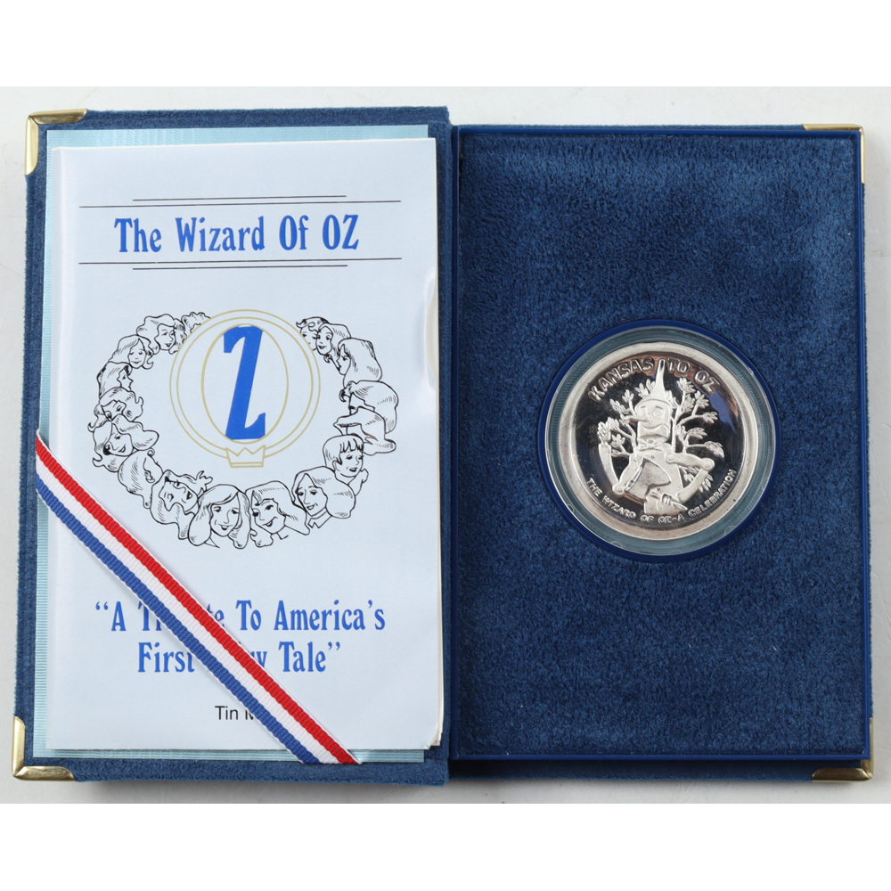 "The Wizard of Oz" The Tin Man Collector's Edition Fine Silver Coin ...