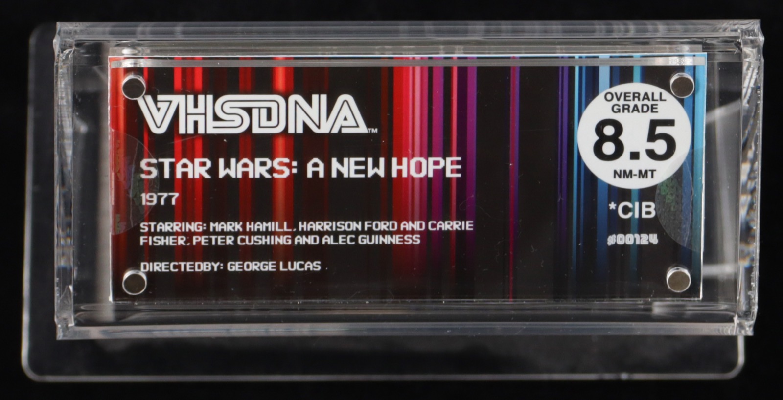 1977 "Star Wars: A New Hope" First Edition CIB VHS Tape (Beckett 8.5 ...