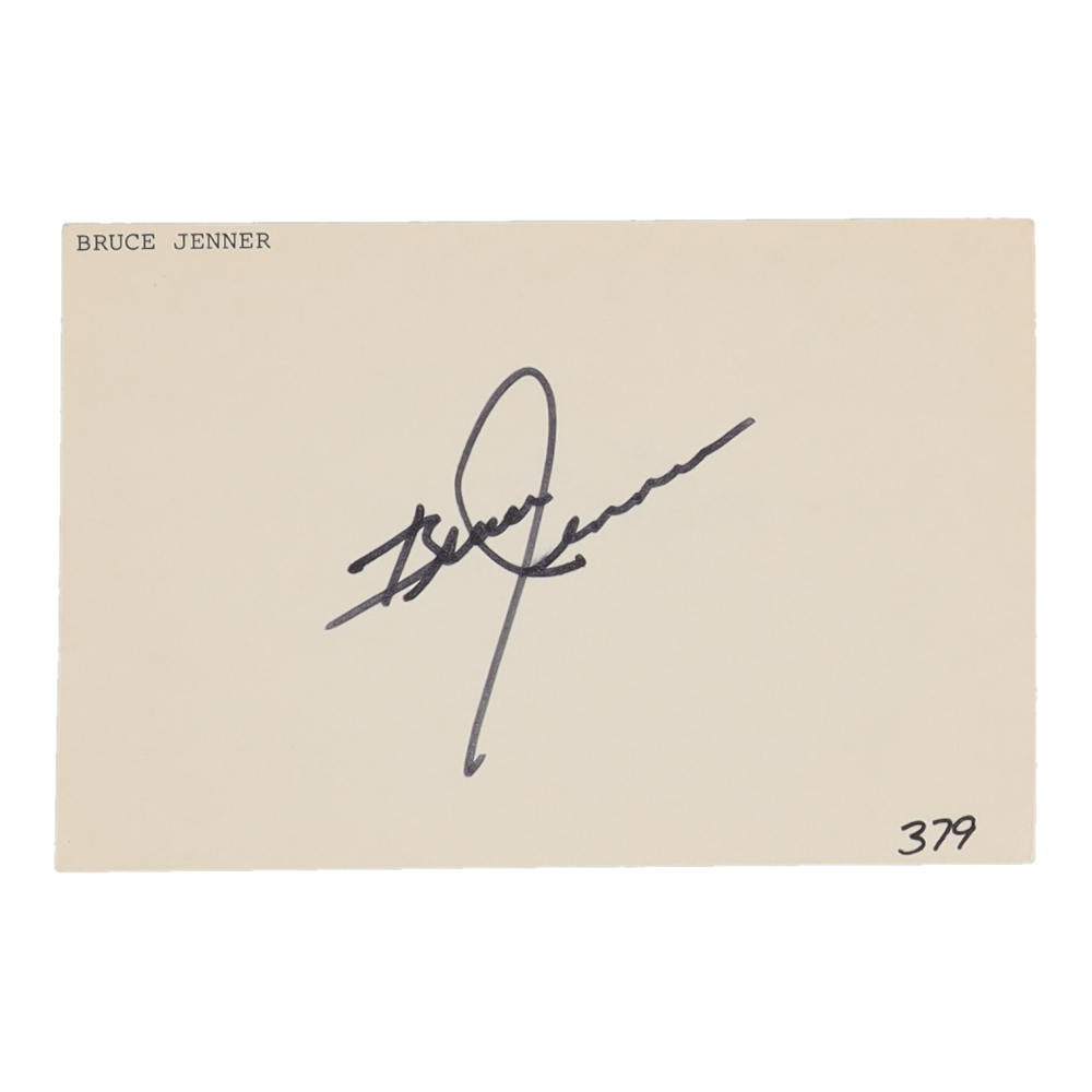 Bruce Jenner Signed Cut (AutographCOA) | Pristine Auction