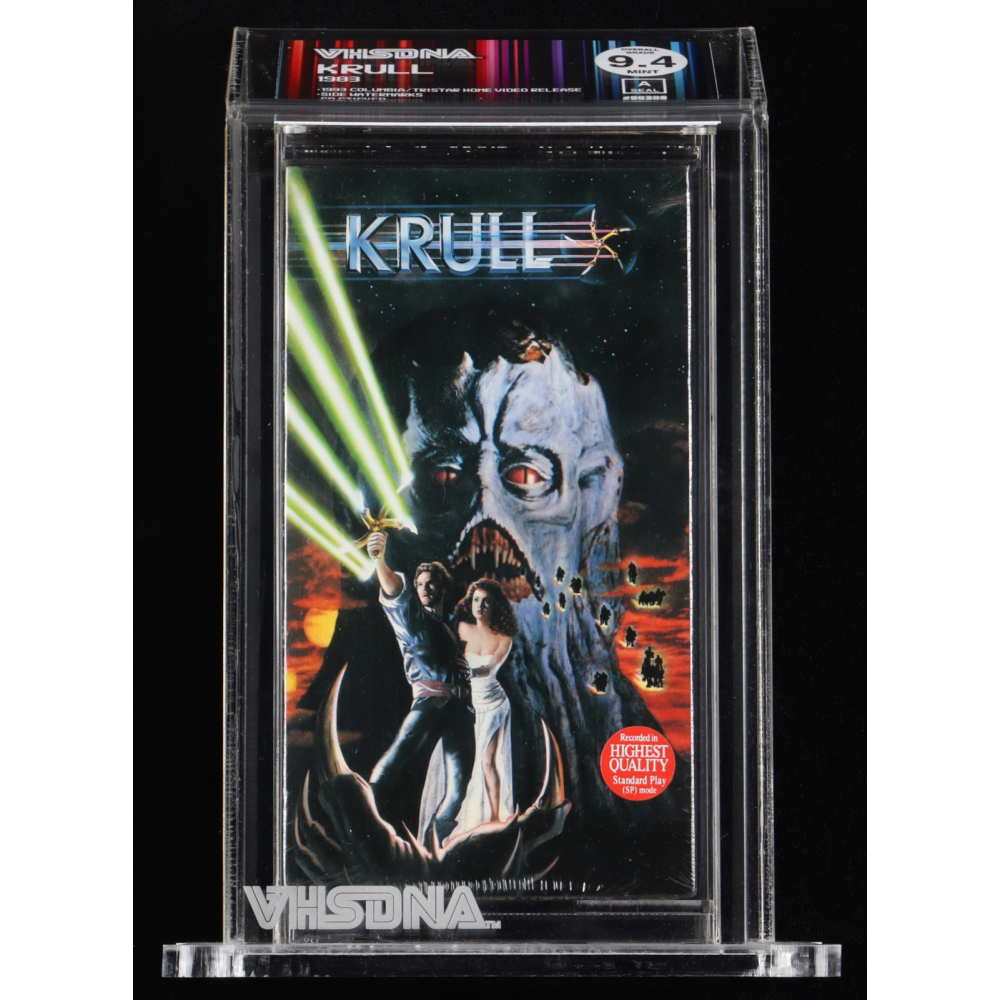 1983 "Krull" Factory Sealed VHS Tape (Beckett 9.4) | Pristine Auction