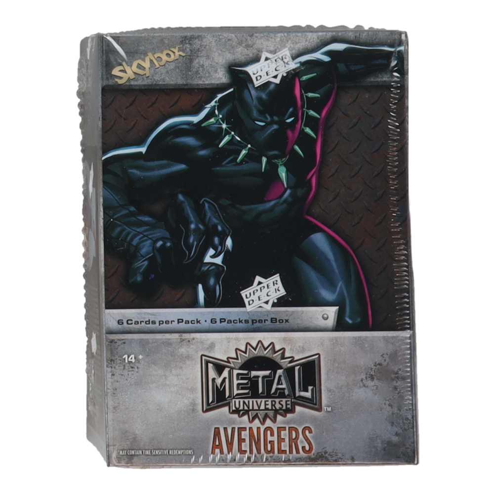 2024 Upper Deck Marvel Metal Universe Avengers Blaster Box With (6 ...