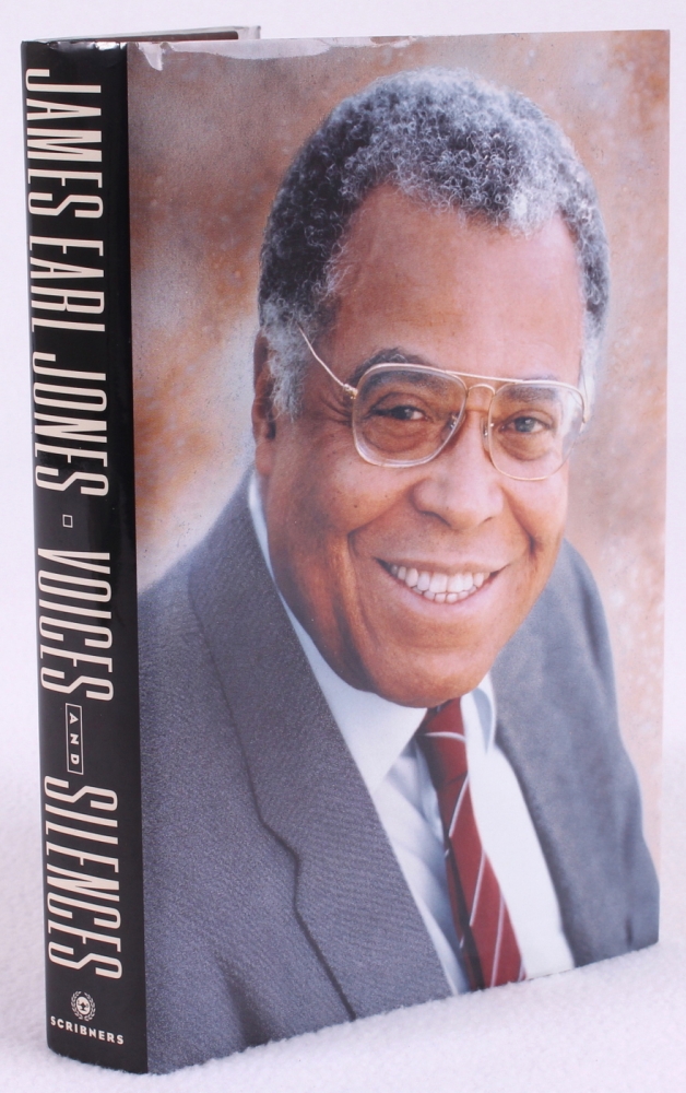 James Earl Jones Signed "Voices an Silences" Hardback Book Inscribed ...