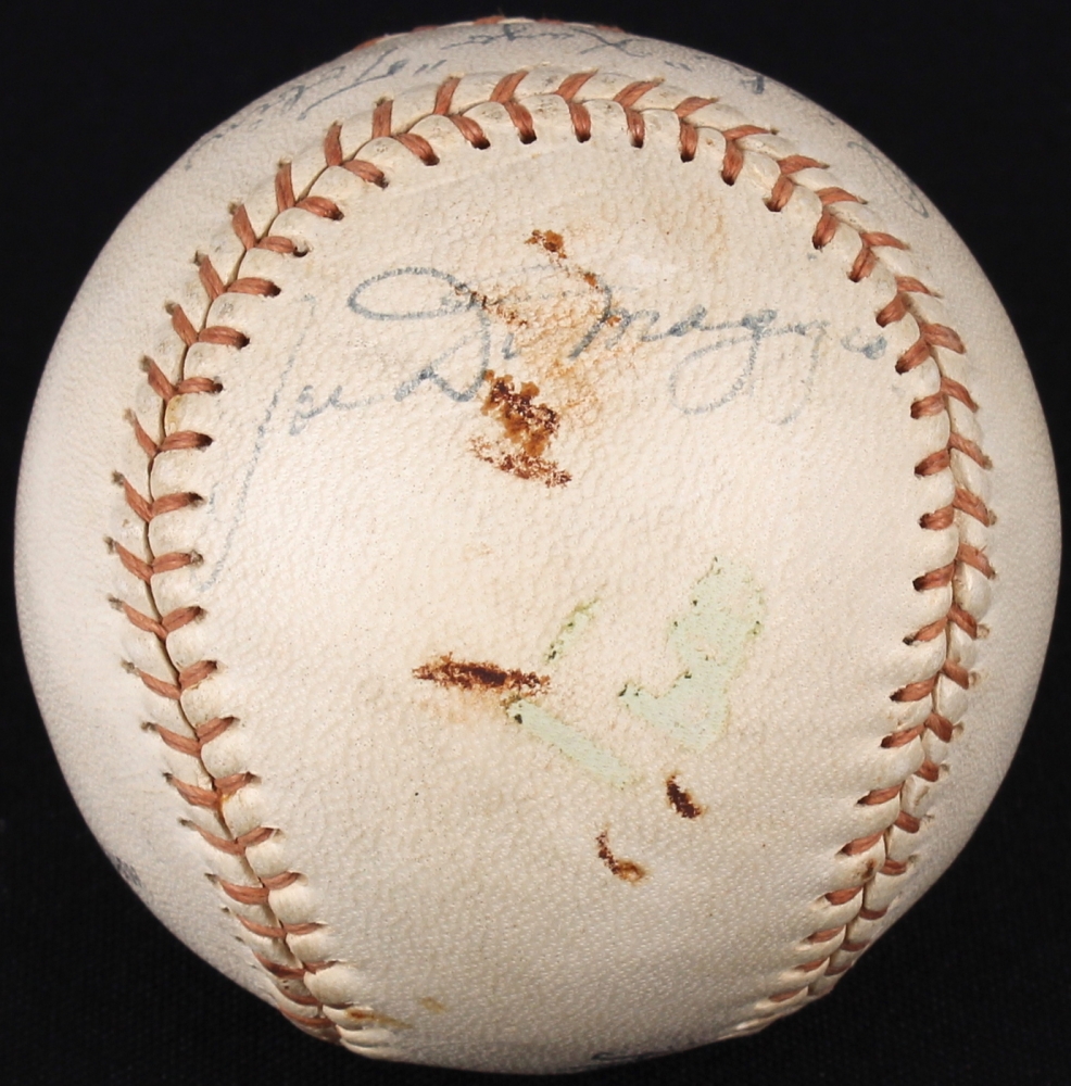 Vintage 1966 Orioles Signed Baseball with (5) Signatures Including Joe ...