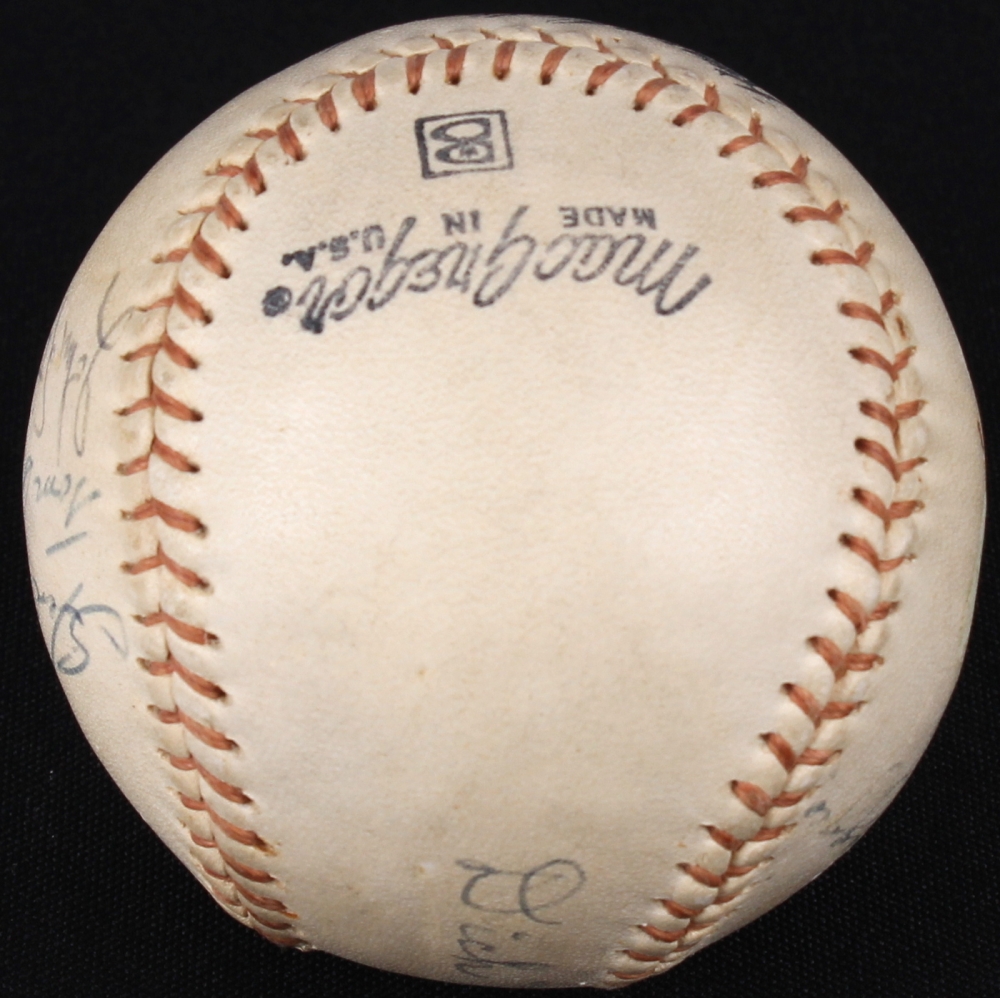 Vintage 1966 Orioles Signed Baseball with (5) Signatures Including Joe ...