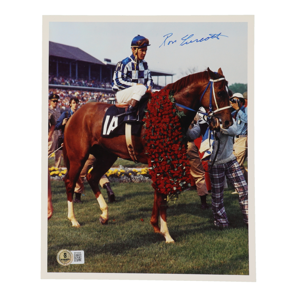 Ron Turcotte Signed 8x10 Photo (Beckett) | Pristine Auction