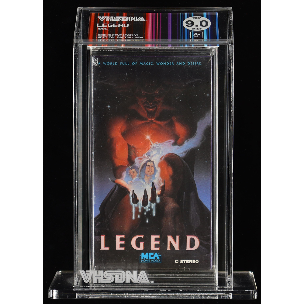 1985 "Legend" Factory Sealed VHS Tape (Beckett 9) | Pristine Auction