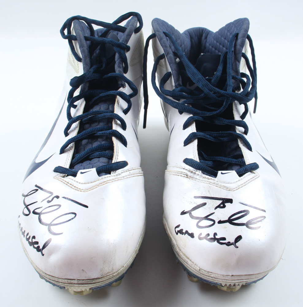Tim Tebow Signed Personally Owned & Worn Pair of Nike Football Cleats ...