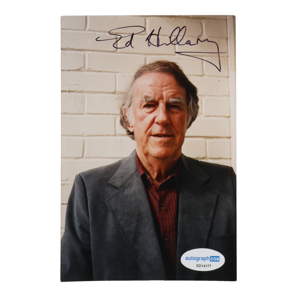 Ed Hillary Signed 4x6 Photo (ACOA) | Pristine Auction