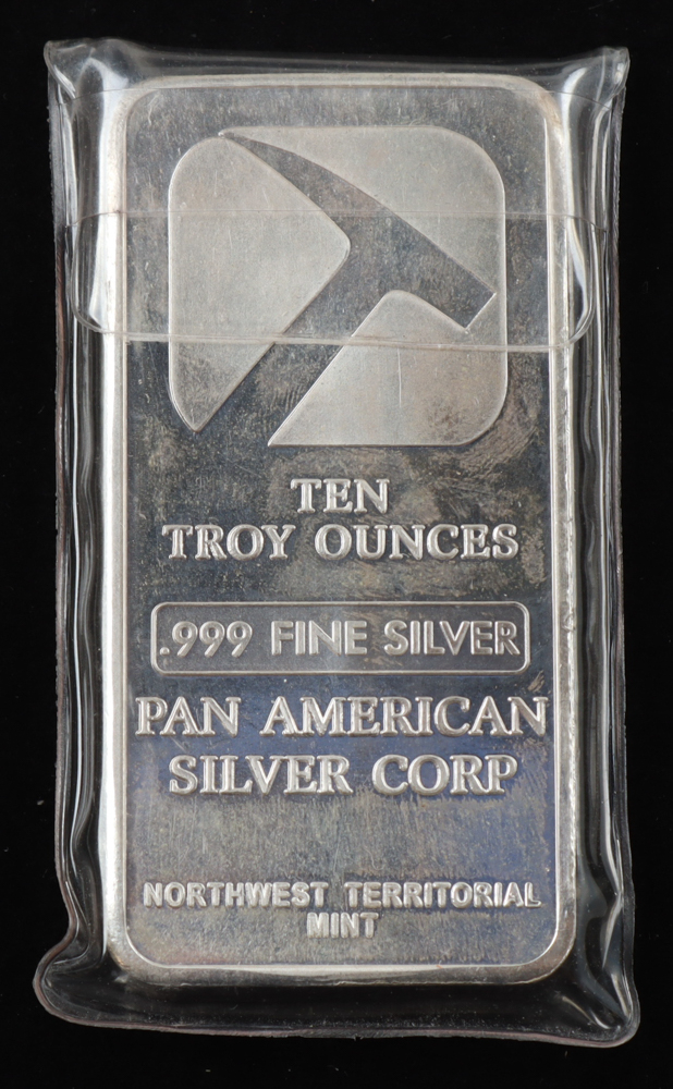 10 Troy Oz Northwest Territorial Mint - Pan American Silver Corp. .999 ...