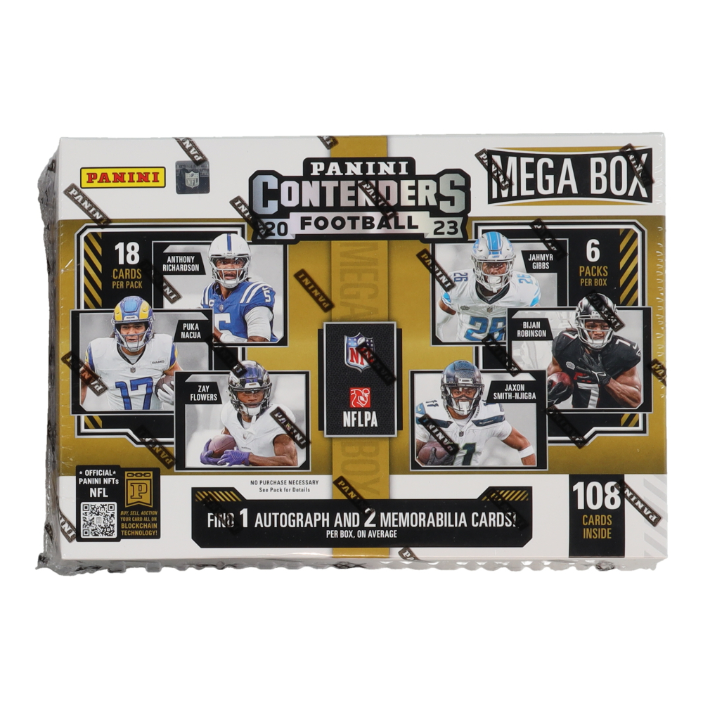 2023 Panini Contenders Football Mega Box With (6) Packs | Pristine Auction