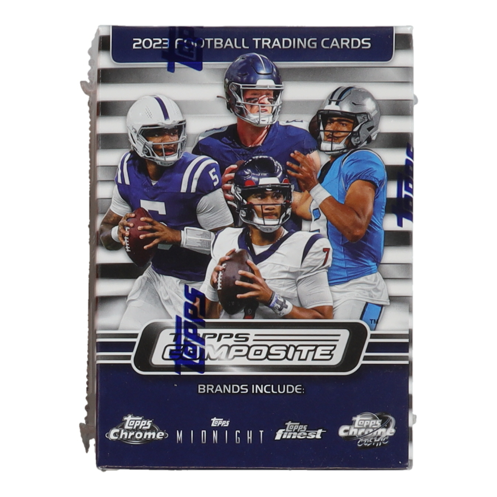 2023 Topps Composite Football Blaster Box with (8) Packs | Pristine Auction