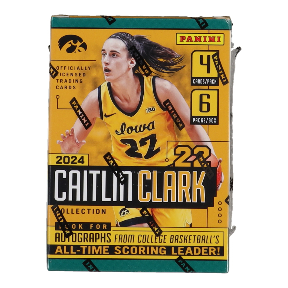 2024 Panini Caitlin Clark Collection Basketball Blaster Box With (6 ...