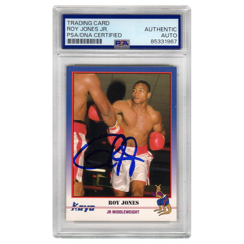 Roy Jones Jr. Signed 1991 Kayo #116 (PSA) | Pristine Auction