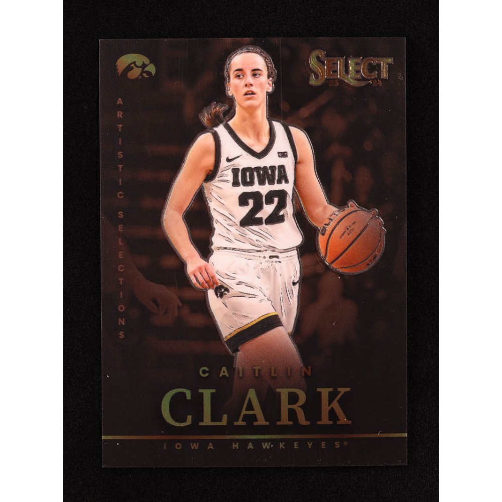 Caitlin Clark 2024 Panini Caitlin Clark Collection Select Artistic ...