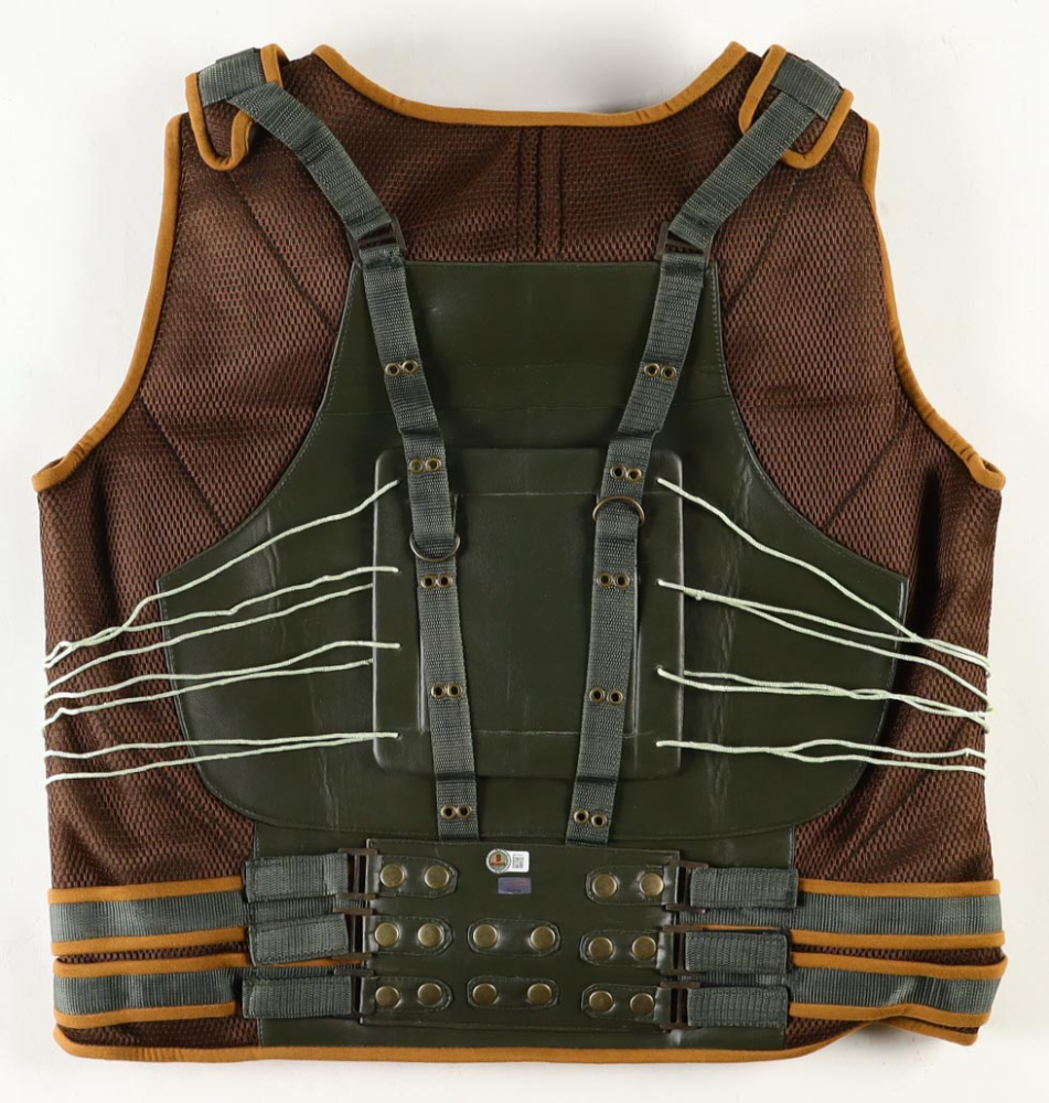 Tom Hardy Signed "The Dark Knight Rises" Prop Replica Vest (Beckett ...