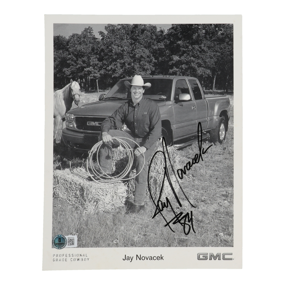 Jay Novacek Signed 8x10 Photo (Beckett) | Pristine Auction