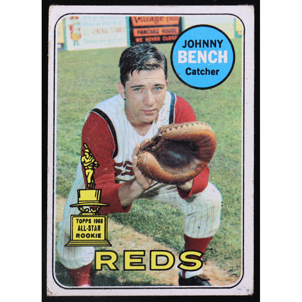 Johnny Bench 1969 Topps #95 | Pristine Auction