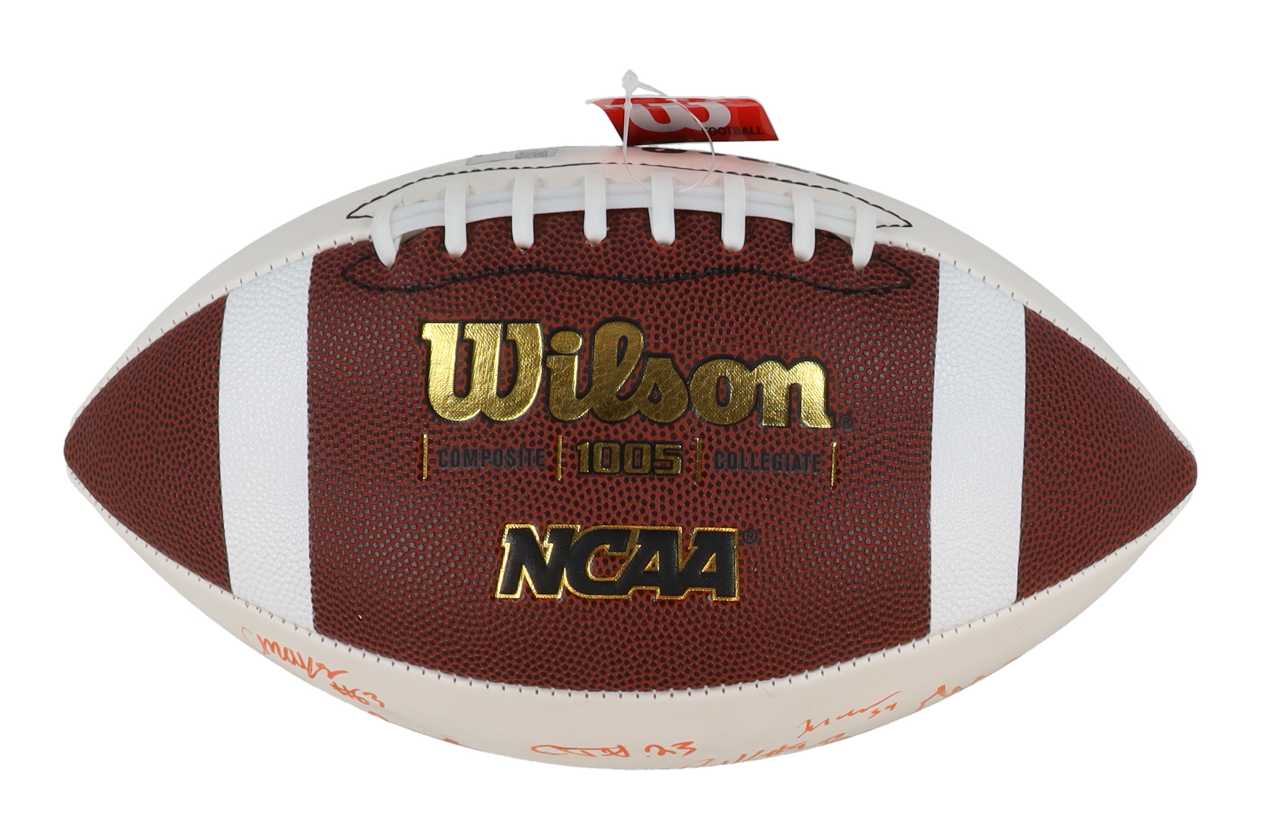 Tennessee Volunteers NCAA Logo LE Football Signed By Offense Team (14 ...