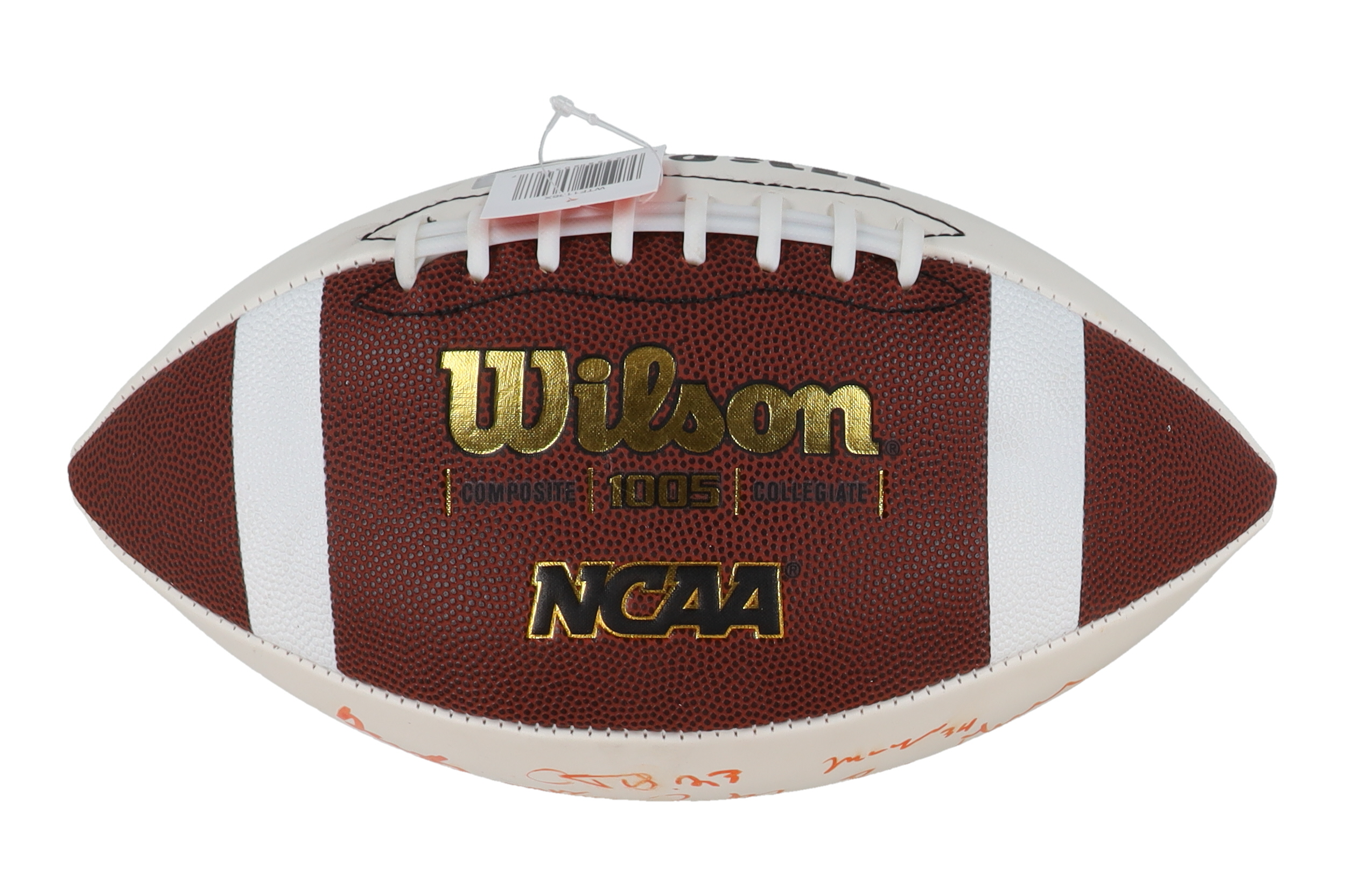 Tennessee Volunteers NCAA Logo LE Football Signed By Offense Team (14 ...