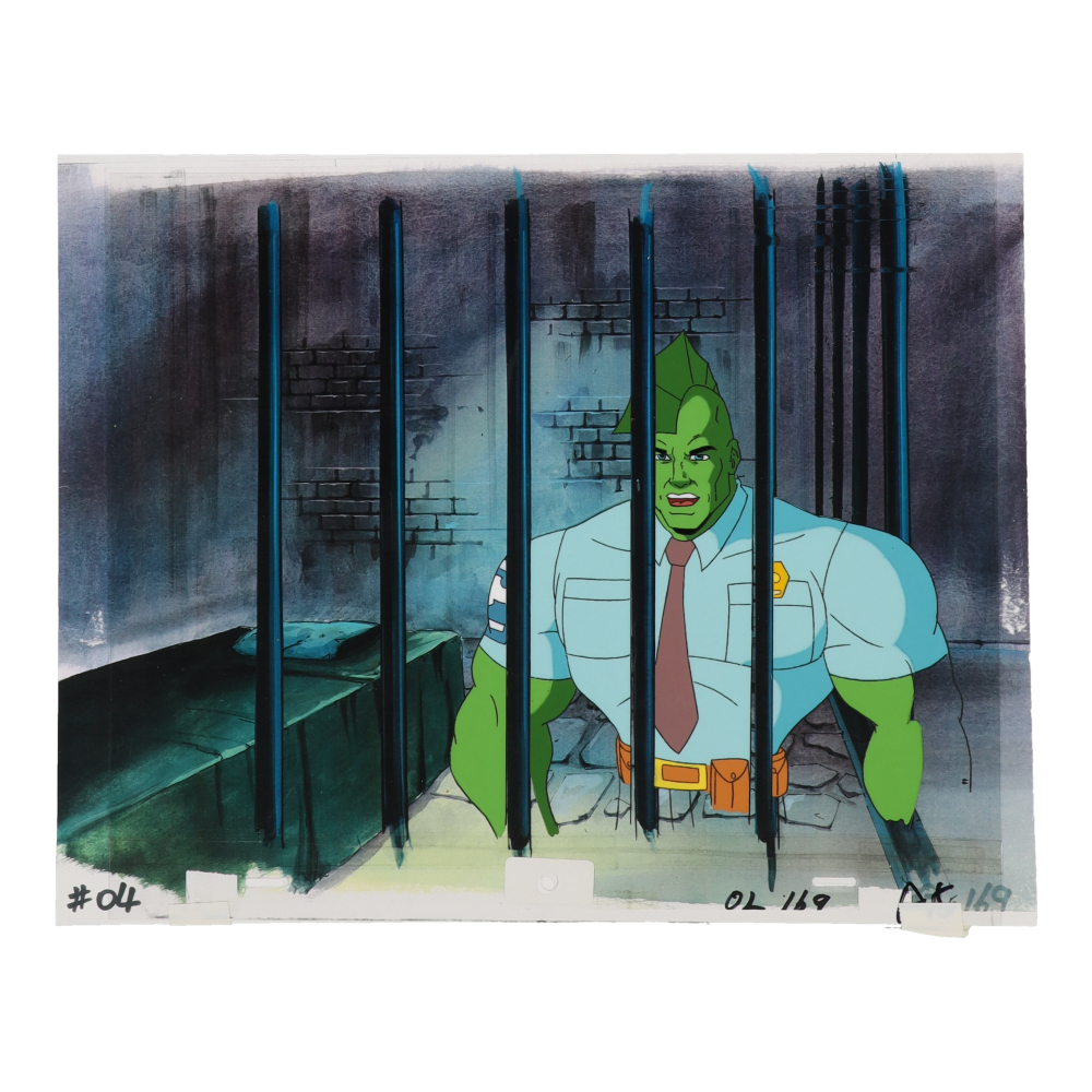 1995 Original Production "Savage Dragon" 11x14 Hand-Painted Animation ...