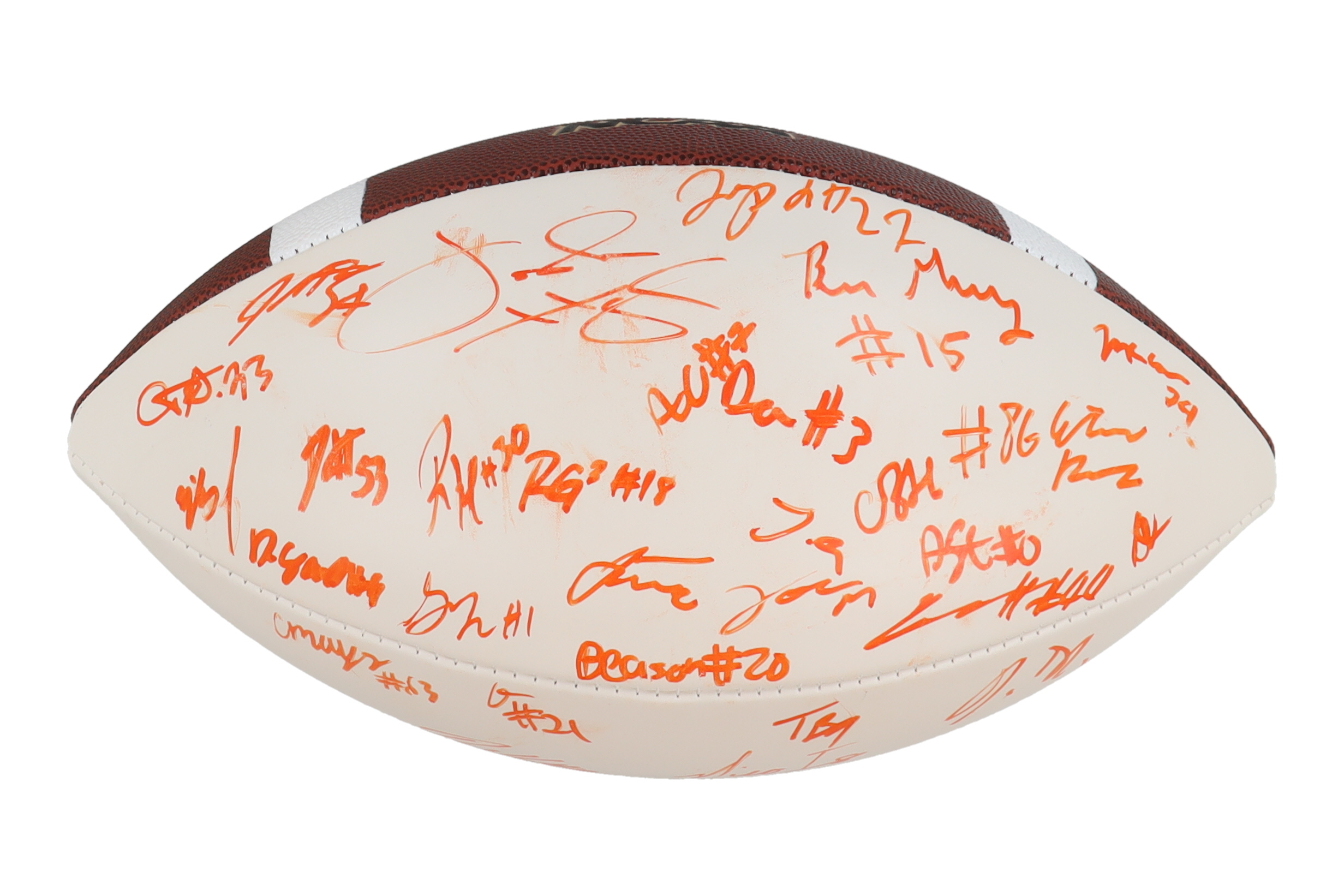 2023 Tennessee Volunteers NCAA Logo LE Football Signed By Team (32 ...