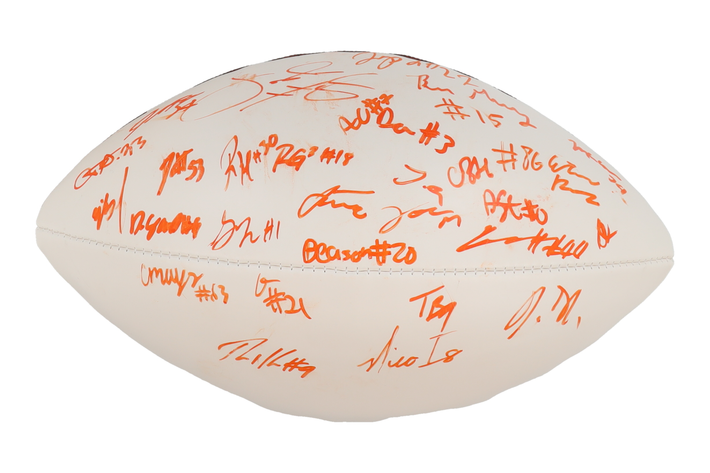 2023 Tennessee Volunteers NCAA Logo LE Football Signed By Team (32 ...