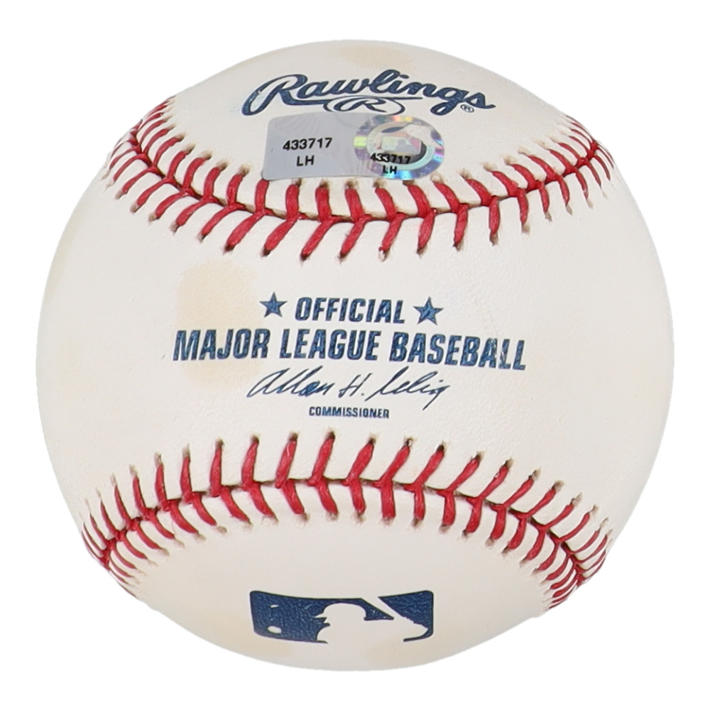 Chase Utley Signed OML Baseball (MLB) | Pristine Auction