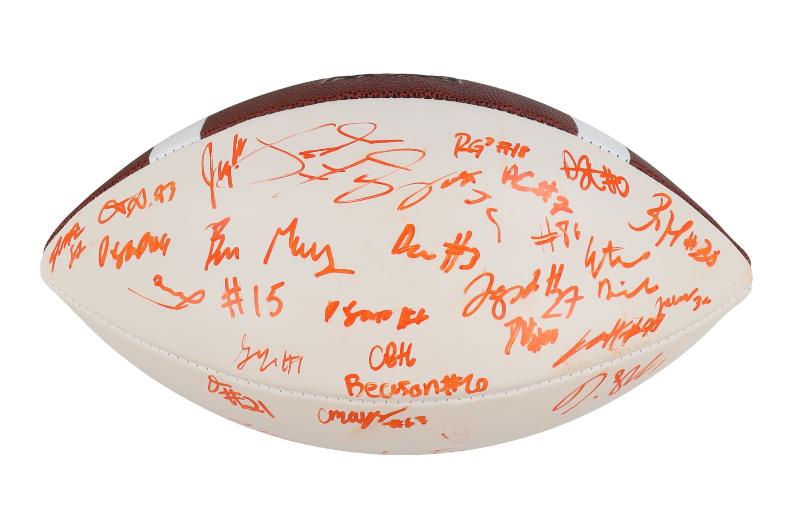 2023 Tennessee Volunteers NCAA Logo LE Football Signed By Team (32 ...