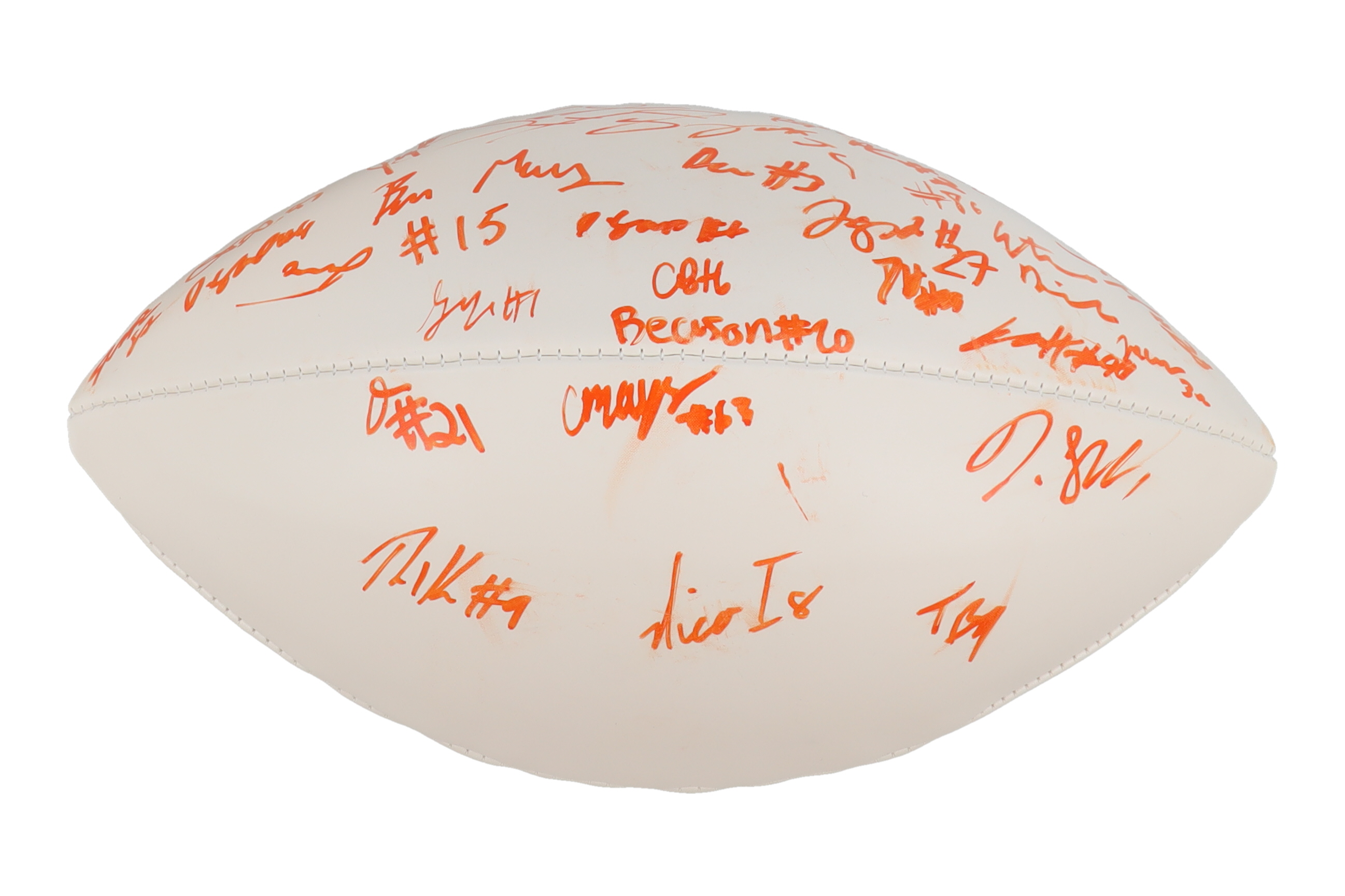 2023 Tennessee Volunteers NCAA Logo LE Football Signed By Team (32 ...