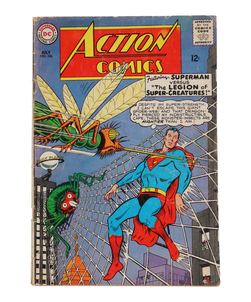 1965 "Action Comics" Issue #326 DC Comic Book | Pristine Auction