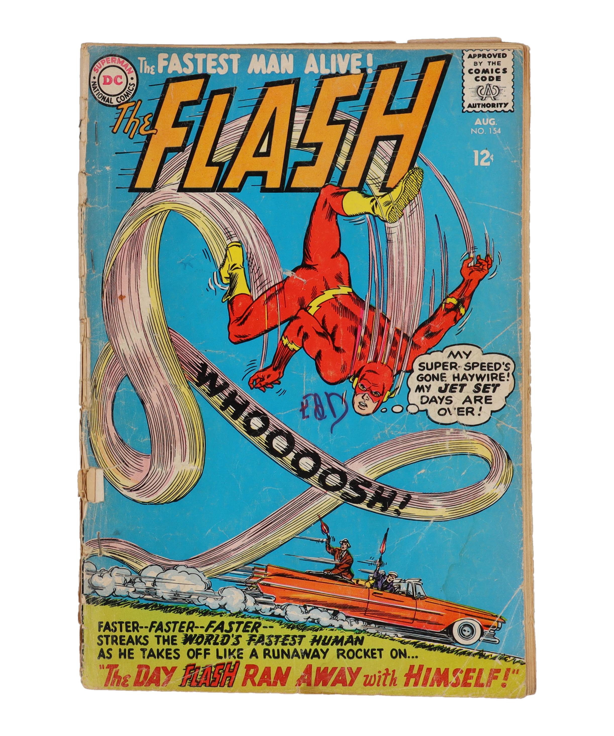 1965 "The Flash" Issue #154 DC Comic Book | Pristine Auction