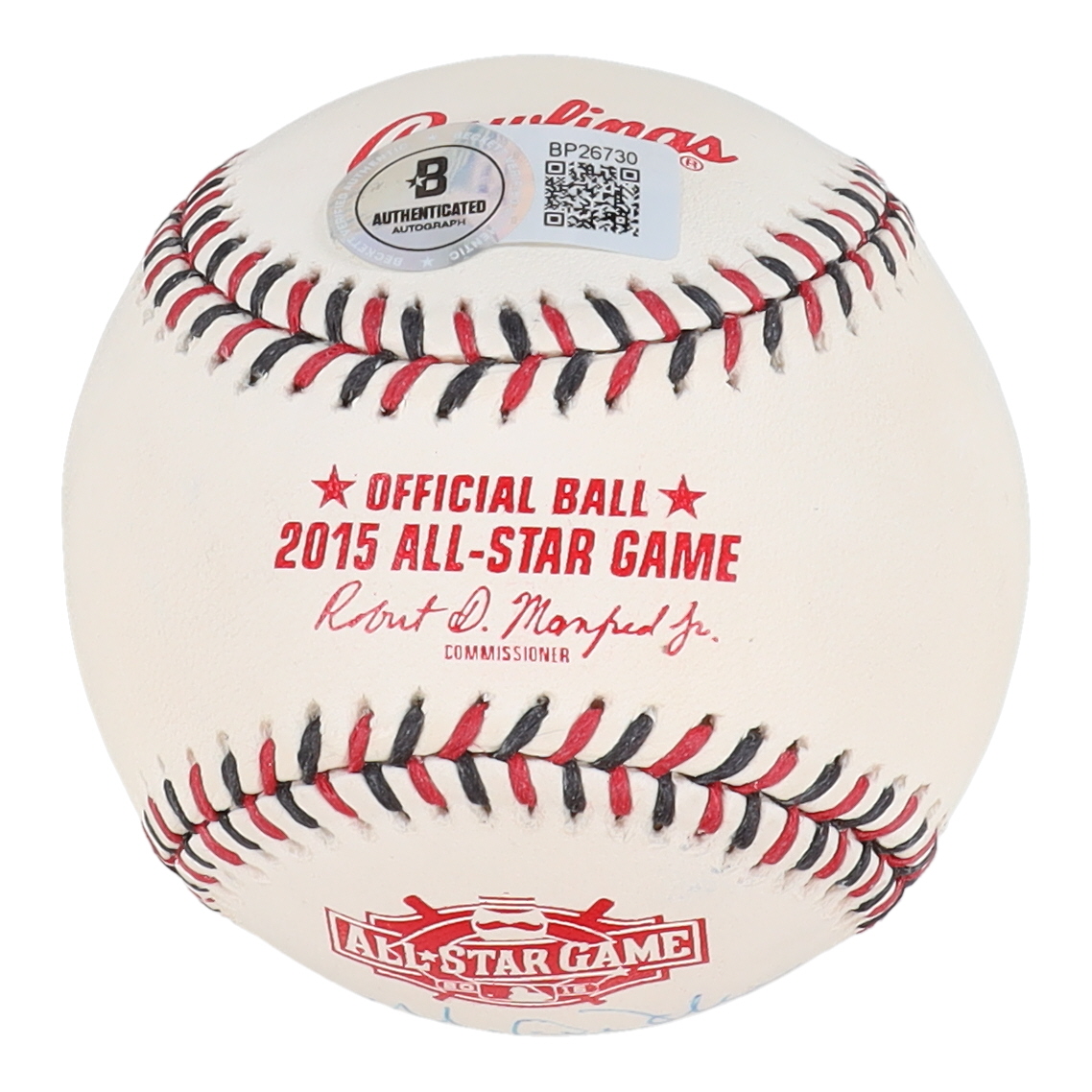 Michael Wacha Signed 2015 All-Star Game Logo Baseball Inscribed "1st ...